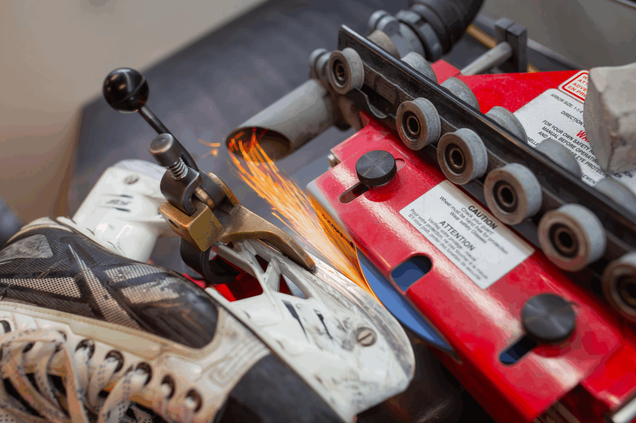 Hockey Skate Sharpening Service in MA | Cooke's Skate Supply